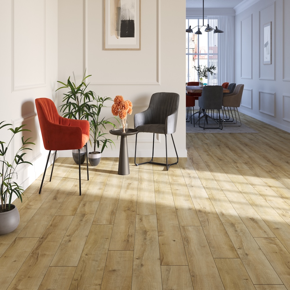 Classen Casa Prima 4V Boston tölgy mintázatú vízálló laminált padló ...